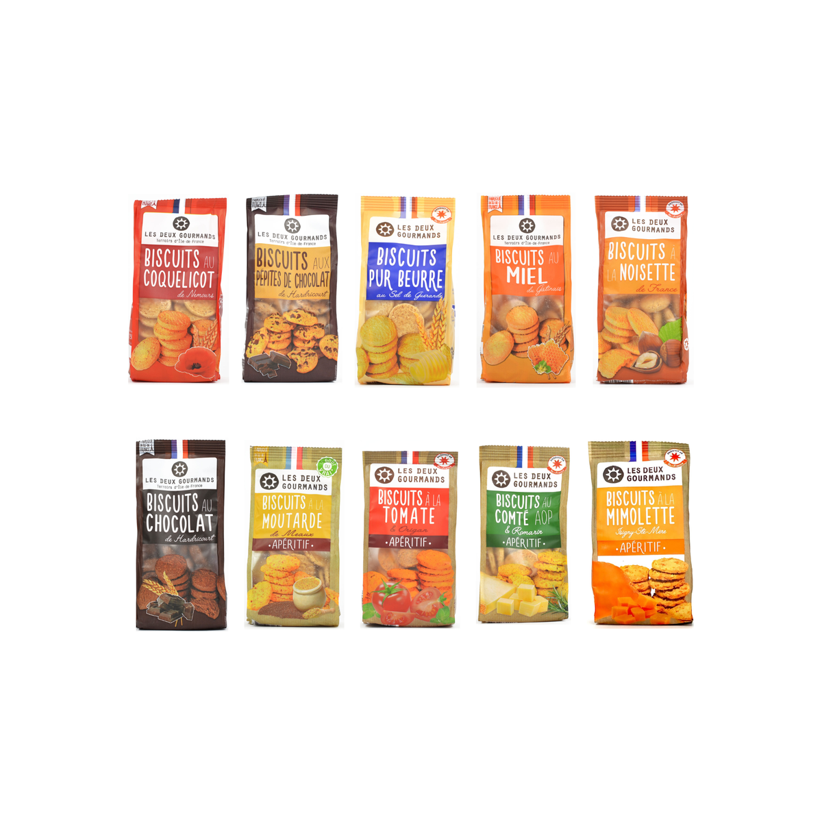 Pack Biscuits Artisanaux Île-de-France | Petit & Grand Format – LES ...